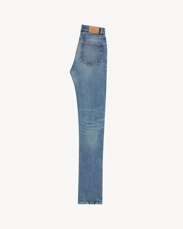 Saint Laurent High Waist Slim Fit Jeans
