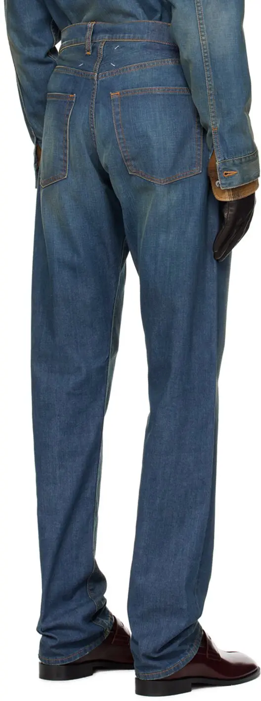 MAISON MARGIELA Americana Wash Turn-up Jeans