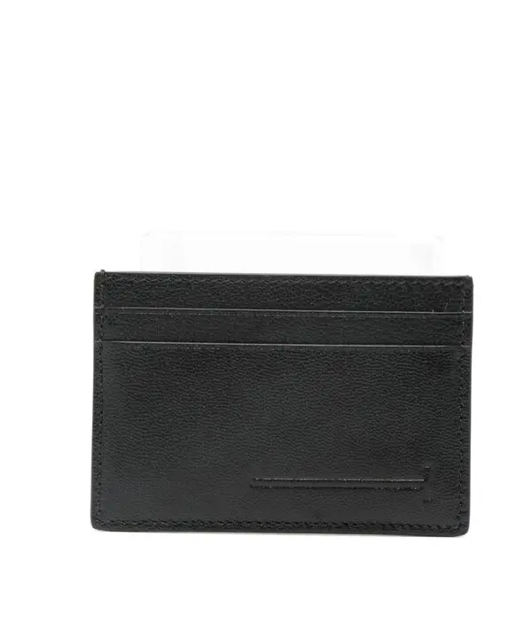 TOM FORD Logo Printed Credit Card Case - Black