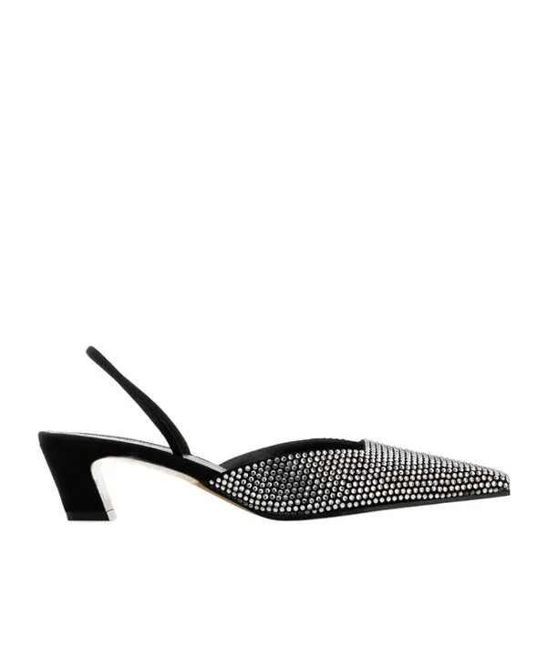 Khaite Roosevelt Embellished Pumps