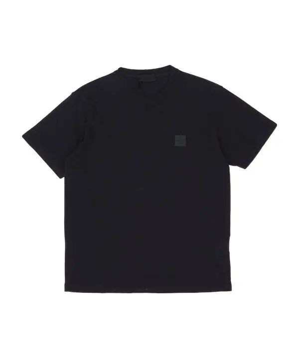 Stone Island Logo Patch Crewneck T-shirt - Blue