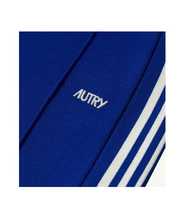 AUTRY Side Stripe Track Pants - Sapphire
