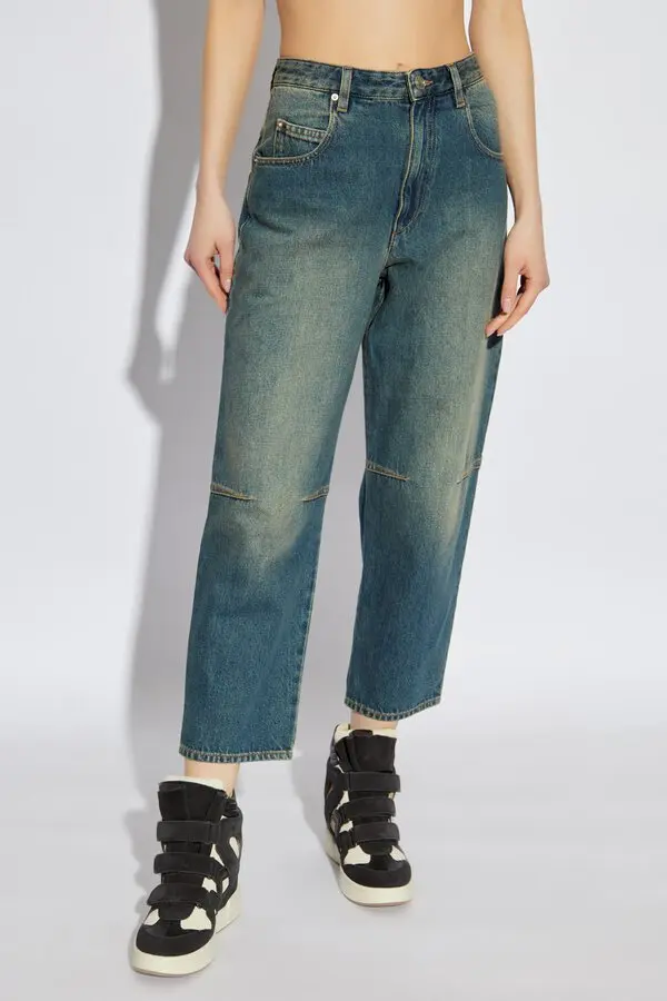 Isabel Marant Étoile Janet Cropped Jeans