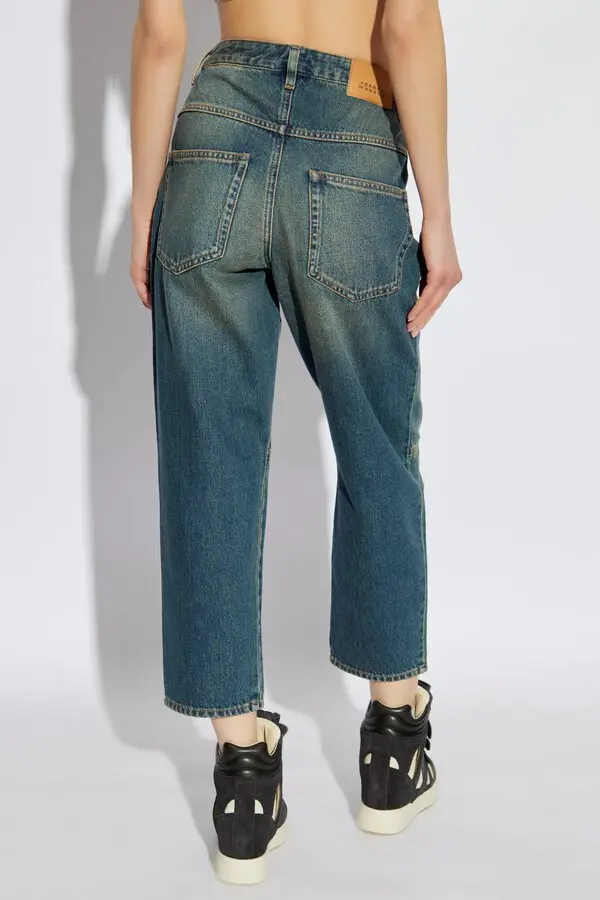 Isabel Marant Étoile Janet Cropped Jeans