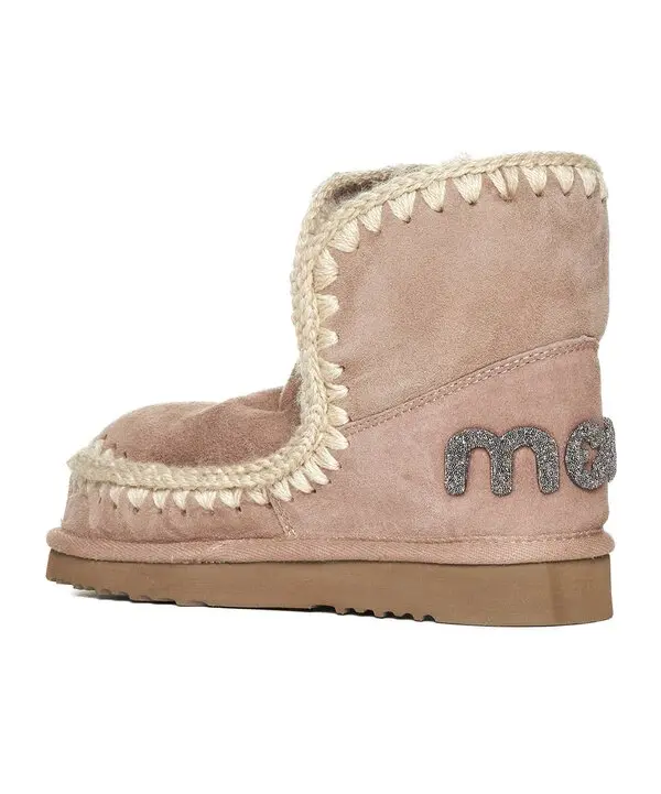 Mou Round Toe Boots - Grigio