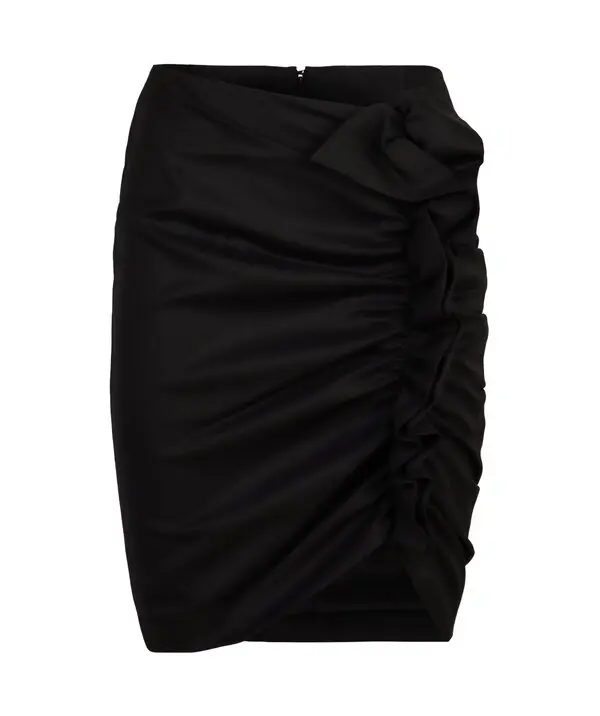 Nina Ricci Draped Midi Skirt