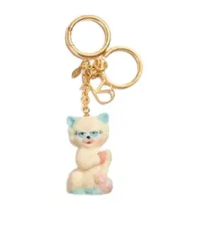 Valentino Garavani Le Chat De La Maison Bag Charm - Nude