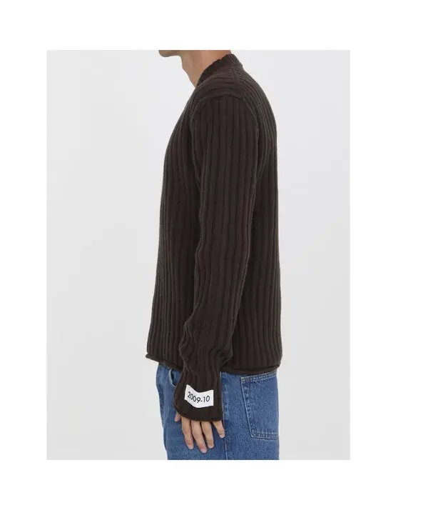 Dolce & Gabbana V-neck Knitted Jumper - Brown