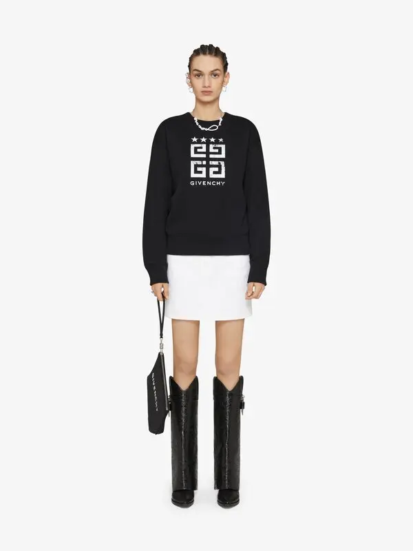 Givenchy A-line Midi Skirt