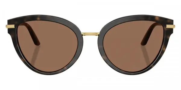 Dolce & Gabbana Full Frame Cat Eye Sunglasses - Brown