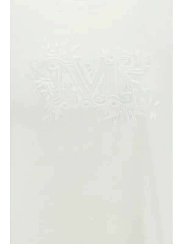 Max Mara Embroidered Monogram T-shirt