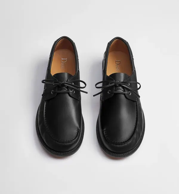 Dior Archie Boat Shoes - Black
