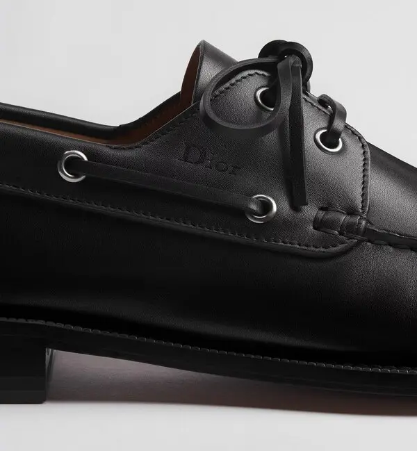 Dior Archie Boat Shoes - Black