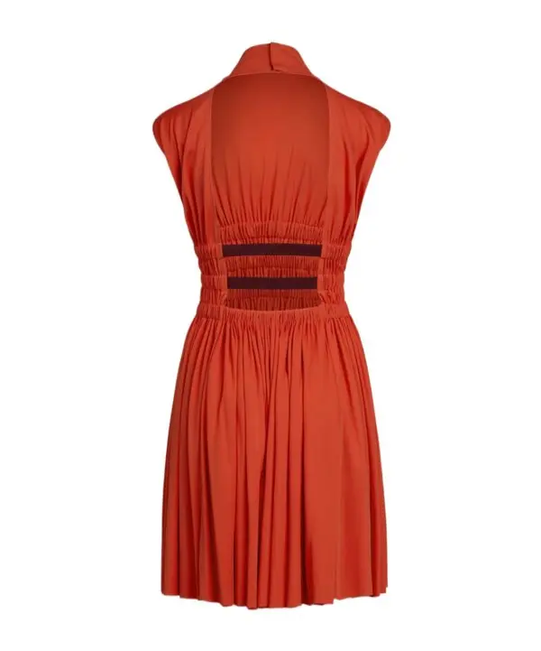 Alaïa Mini Déesse Dress - Red
