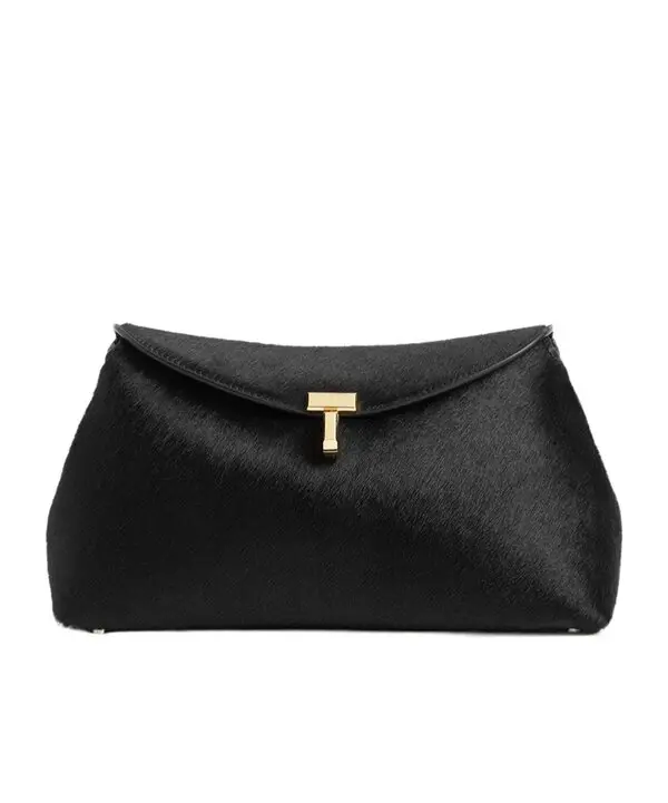 TOTEME T-lock Clutch Bag