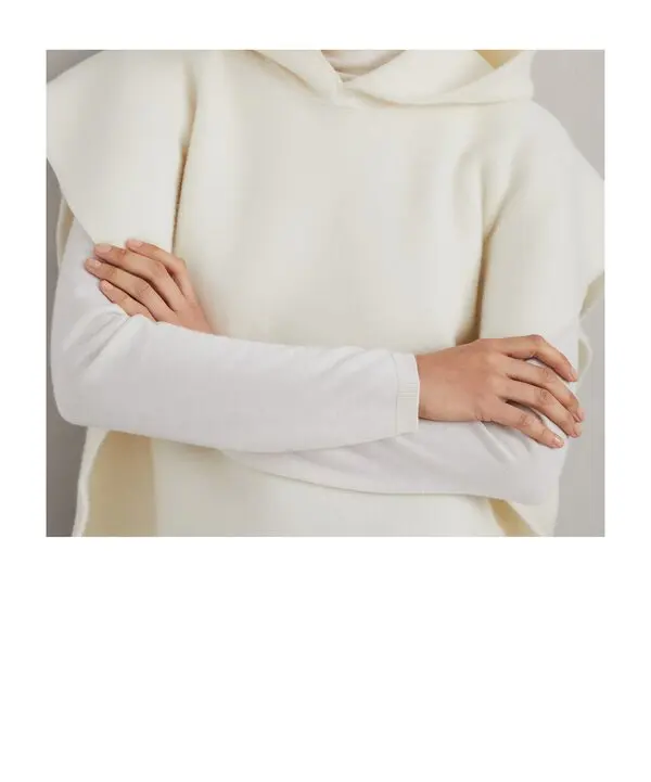 Brunello Cucinelli Hooded Fringed Poncho
