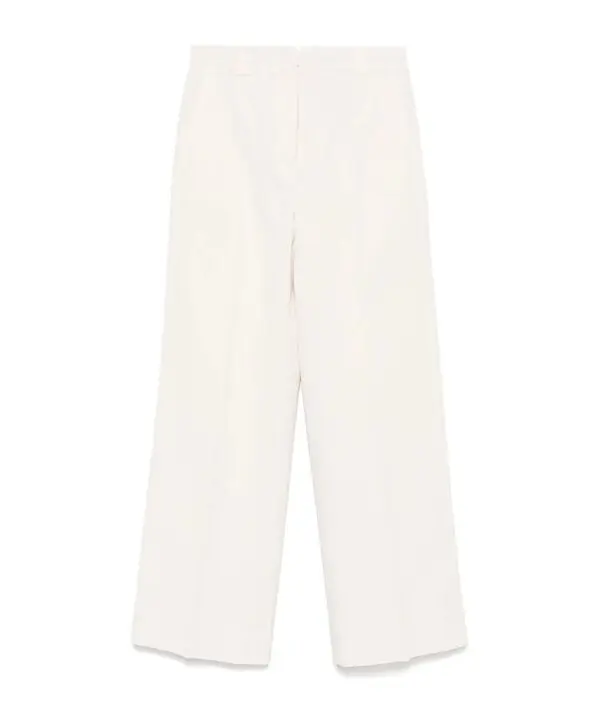 Incotex Straight Leg Trousers - Ivory