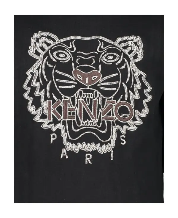 Kenzo Embroidered Tiger Sweatshirt - Black