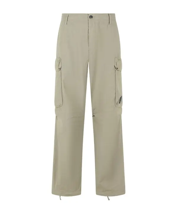 C.P. COMPANY Lens Detailed Cargo Pants - Nude