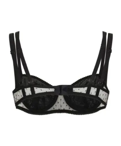 Dolce & Gabbana Dolce Gabbana Lace Balconette Bra - Black
