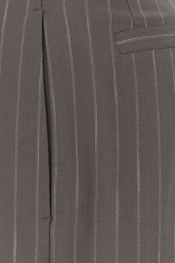 Dries Van Noten Pinstriped Wide-leg Trousers
