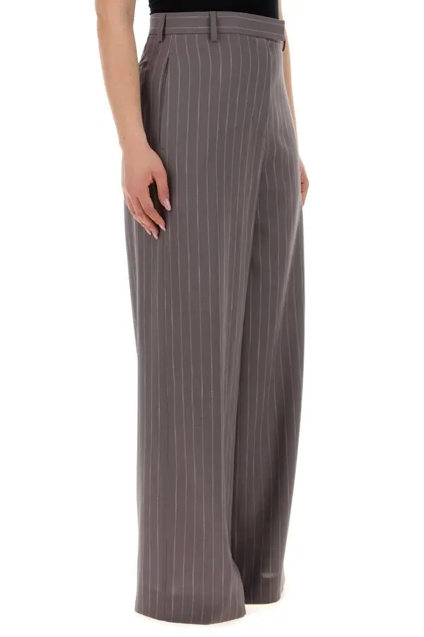 Dries Van Noten Pinstriped Wide-leg Trousers