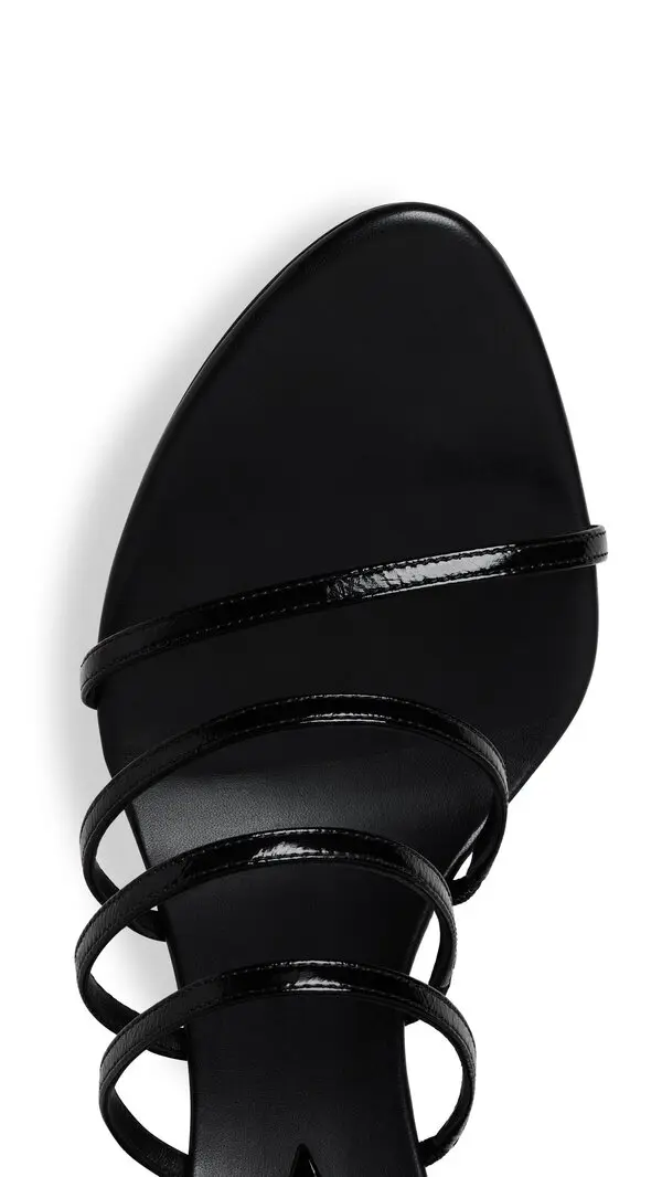 Alaïa Patent Leather Strappy Stiletto Sandals