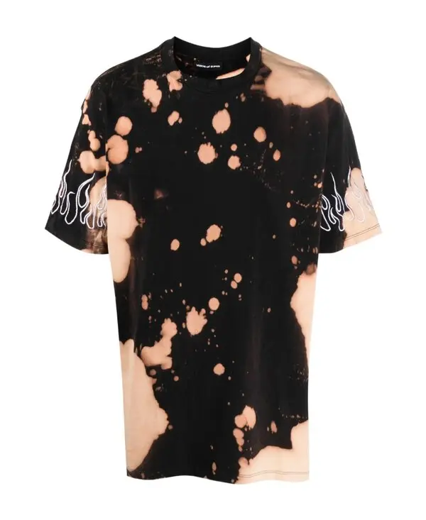 VISION OF SUPER Tie-dye Cotton T-shirt