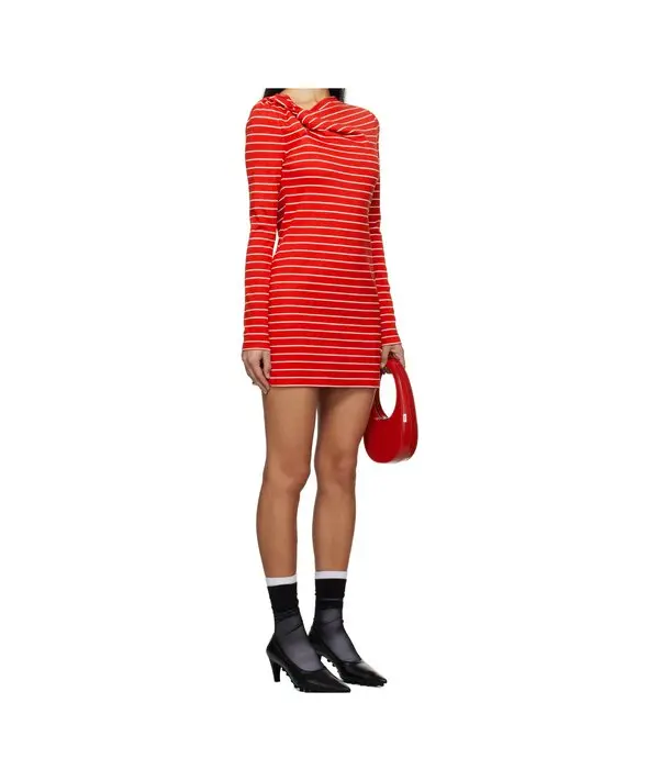 MSGM Striped Jersey Dress
