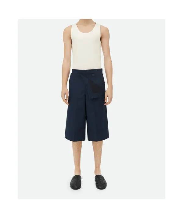 Bottega Veneta Panelled Oversized Shorts