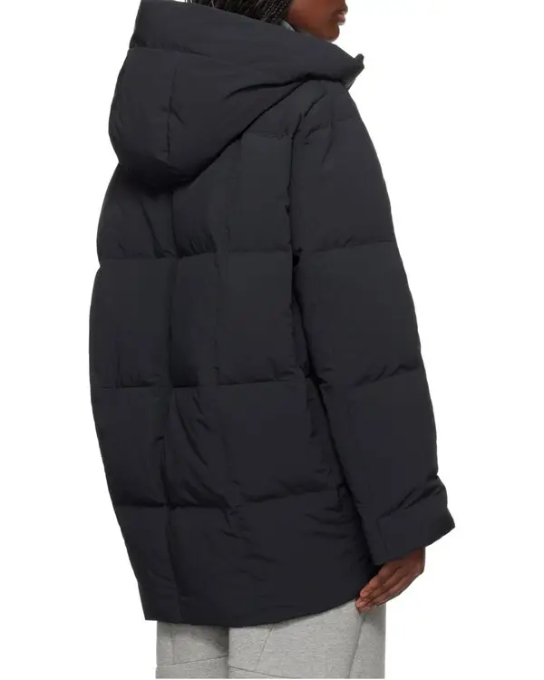 JIL SANDER Quilted Down Jacket - Black