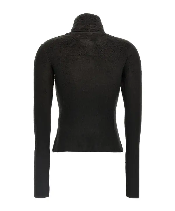 MAISON MARGIELA Turtleneck Fur-effect Jumper