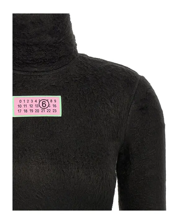 MAISON MARGIELA Turtleneck Fur-effect Jumper