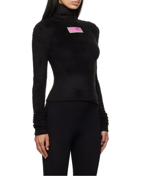MAISON MARGIELA Turtleneck Fur-effect Jumper