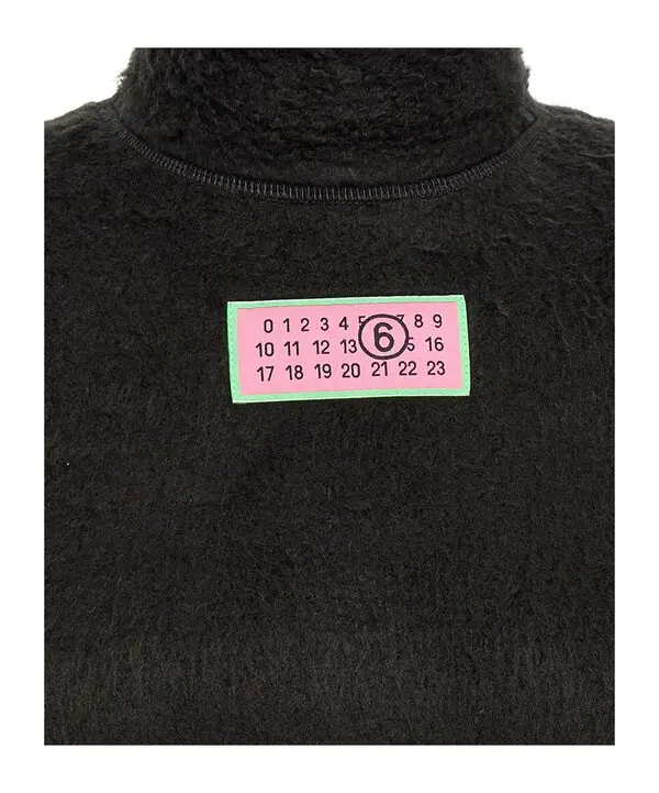 MAISON MARGIELA Turtleneck Fur-effect Jumper
