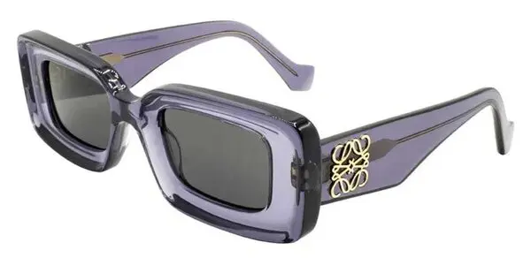 Loewe Full Frame Rectangle Sunglasses - Black