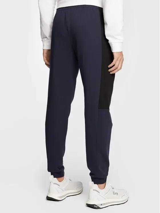 EA7 Logo Sweatpants - Black