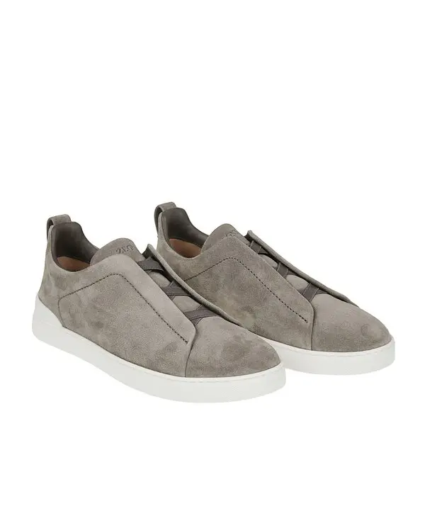 Zegna Triple Stitch Low-top Sneakers - Multicolor
