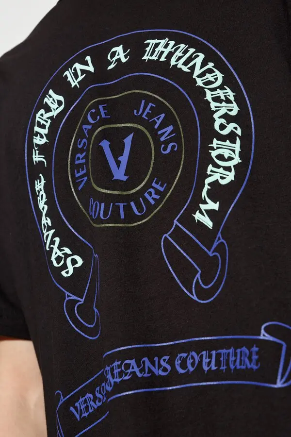 Versace Logo Print T-shirt