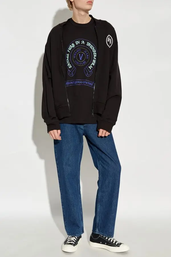Versace Logo Print T-shirt