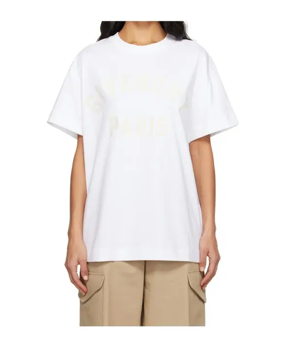 Givenchy Paris Logo T-shirt - White