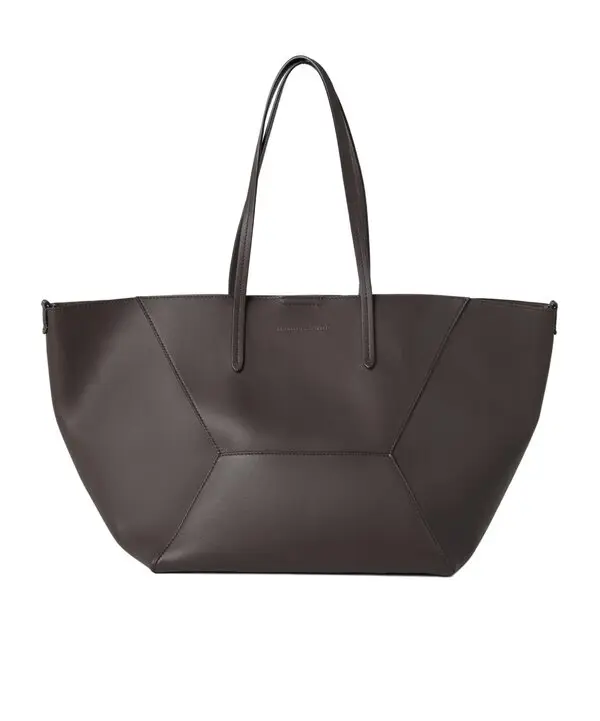 Brunello Cucinelli Monili Shopping Bag With Top Handles
