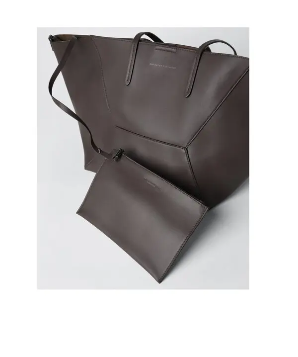 Brunello Cucinelli Monili Shopping Bag With Top Handles