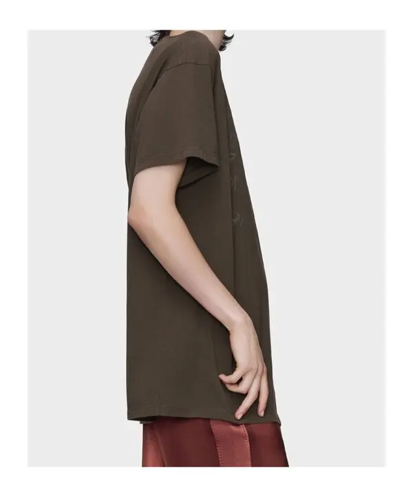 MAISON MARGIELA Numbers Printed Crewneck T-shirt