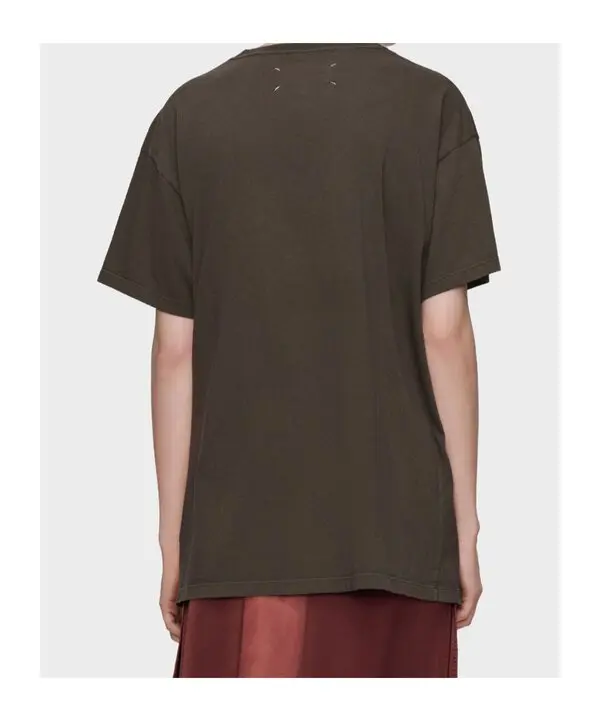 MAISON MARGIELA Numbers Printed Crewneck T-shirt