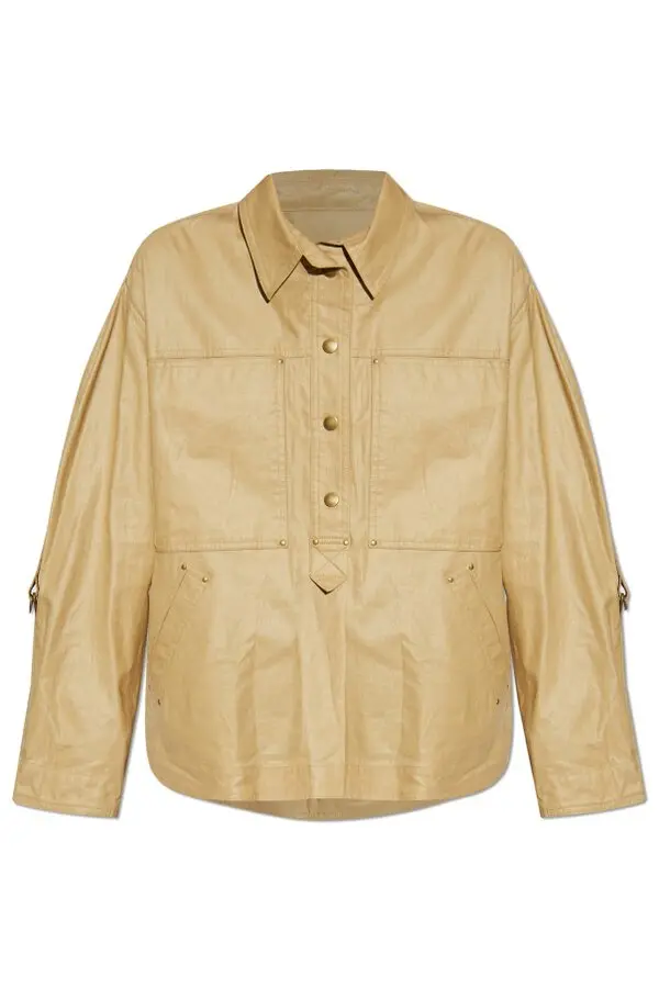 Isabel Marant Étoile Florida Long-sleeved Shirt - Nude