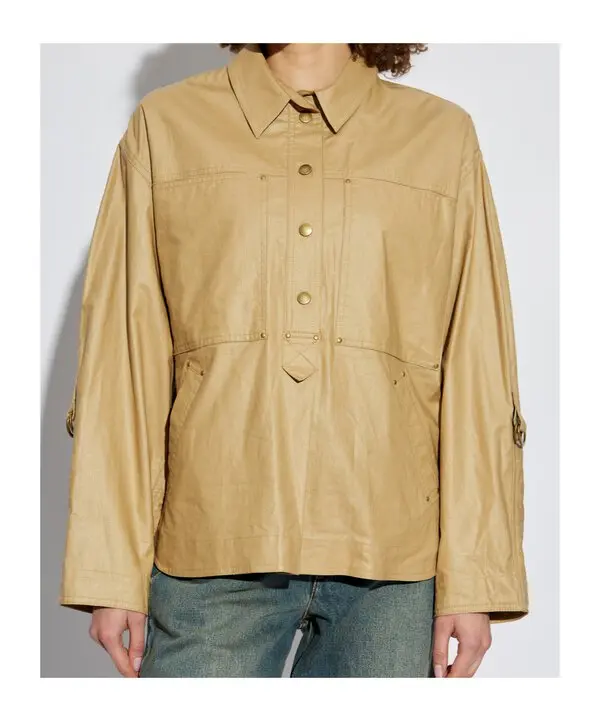 Isabel Marant Étoile Florida Long-sleeved Shirt - Nude