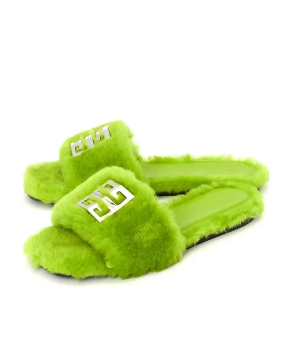Givenchy Open-toe Logo Slippers