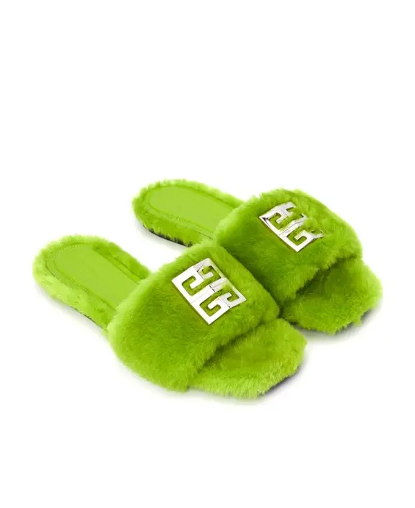 Givenchy Open-toe Logo Slippers