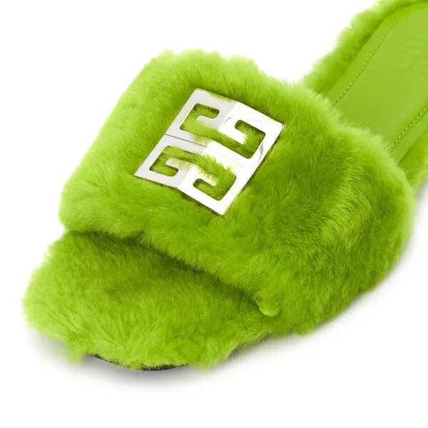 Givenchy Open-toe Logo Slippers